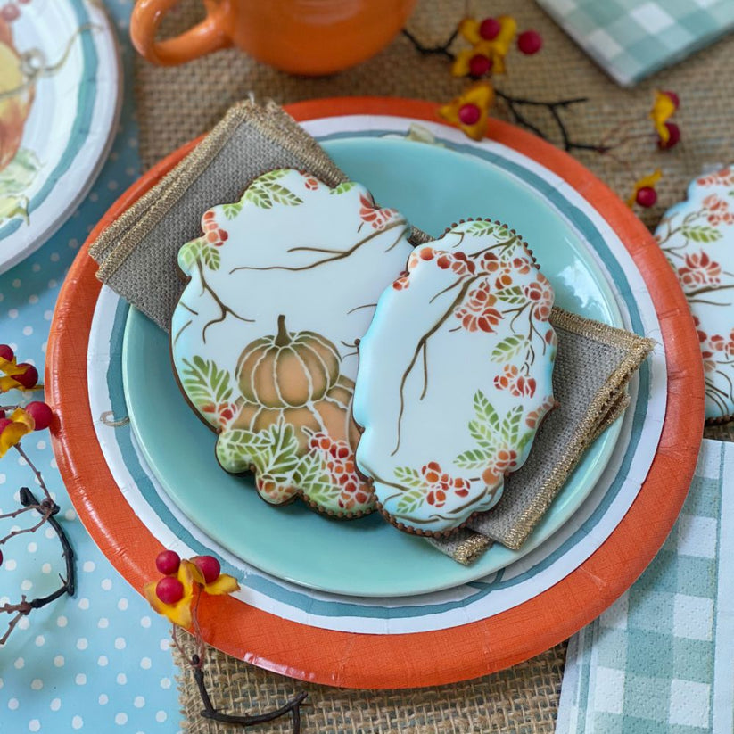 Bittersweet Bramble Fall Cookie Stencil By Julia Usher