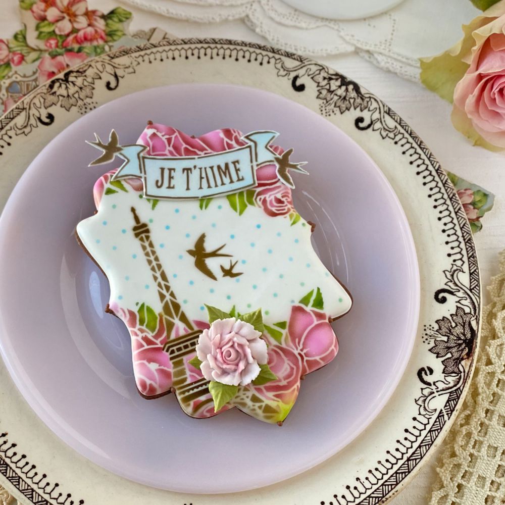 Julia Usher Lara Plaque Cookie Cutter – Confection Couture Stencils